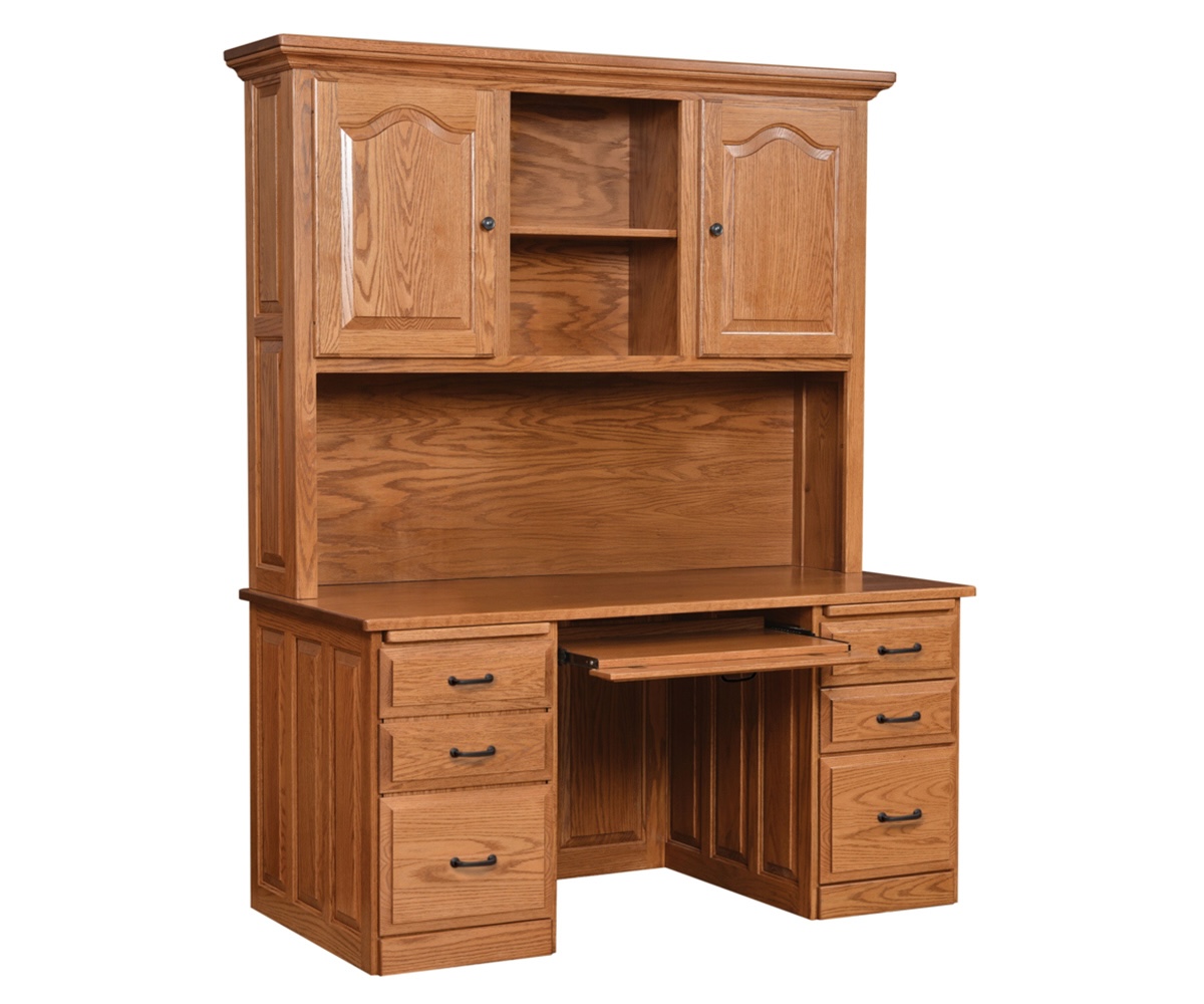 72" Traditional Executive Desk | Penn Dutch Furniture